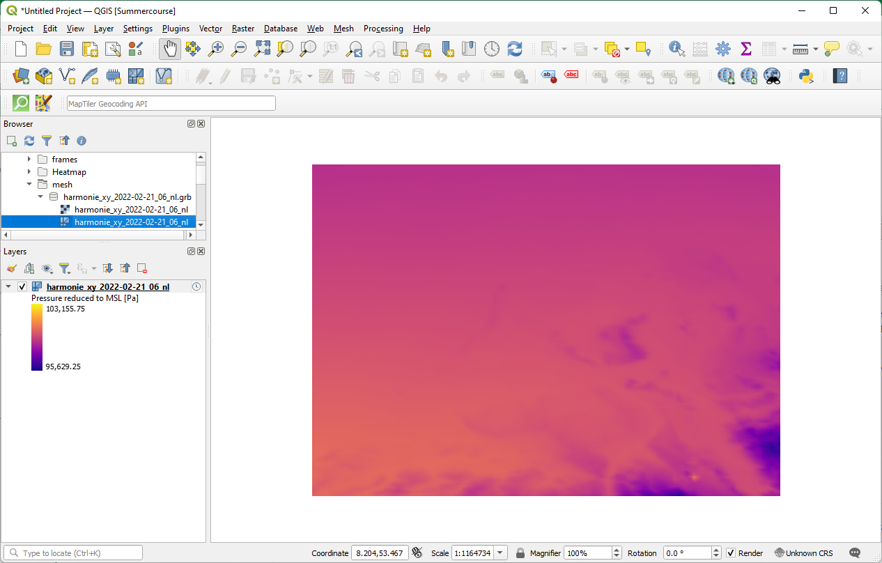 Tutorial: Visualize and Animate Mesh Data | OCWGIS
